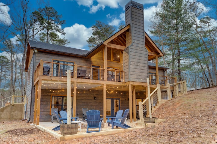 Luxury 3 Kings • Bunks •Hottub • Game • Movieroom - Ellijay