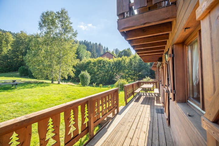 Véritable Chalet De Montagne, Avec Spa Et Sauna - Xonrupt-Longemer