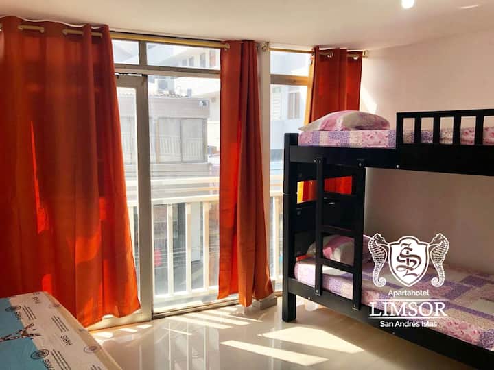 Habitación Cuádruple Limsor 206 - San Andrés