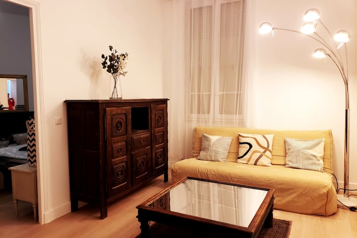 Elegant 3-room Flat 350m From Porte De Montmartre - Neuilly-sur-Seine