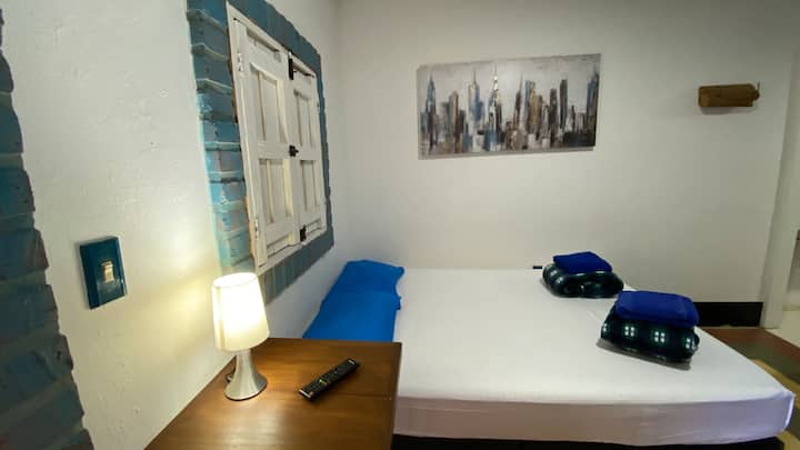 Habitación Para 4 Personas (Turquesa) - Jericó