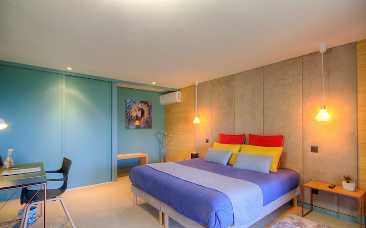 Maison D’hôtes Au Pied Des Oliviers Chambre Cédrat - Calenzana