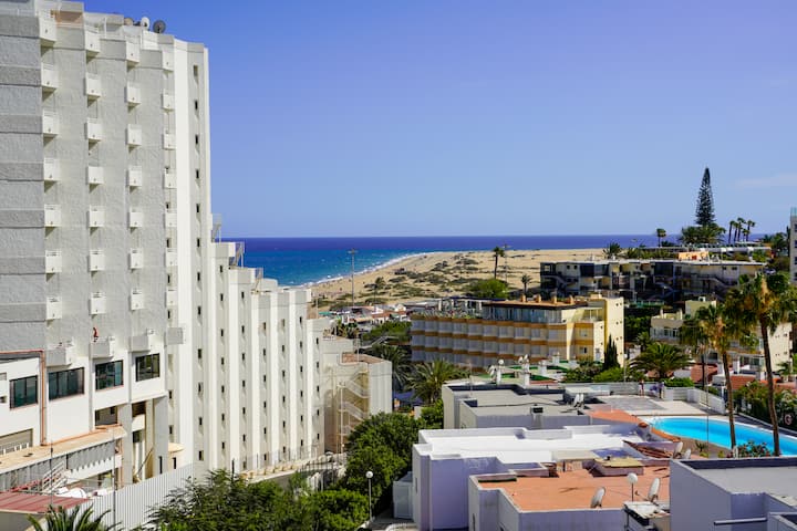 Stylish Apartment With Stunning Sea View. - Maspalomas