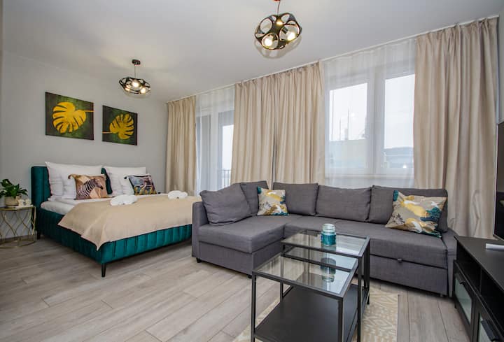 Cosy Studio Apartment | Zabłocie | Near Schindler - Krakow