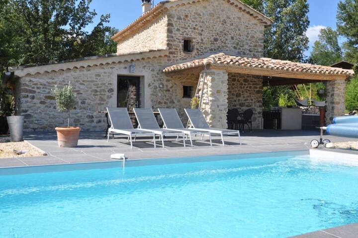 Ancien Moulin Restauré, Piscine - Ardèche