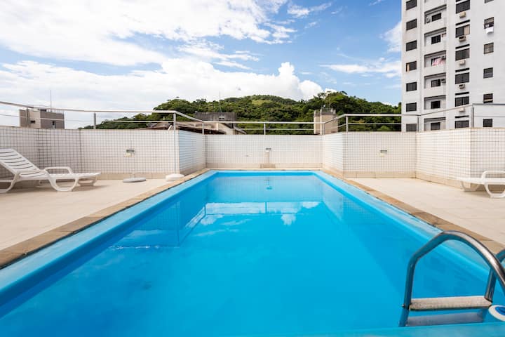 Lindo Apartamento Na Astúrias - Guarujá