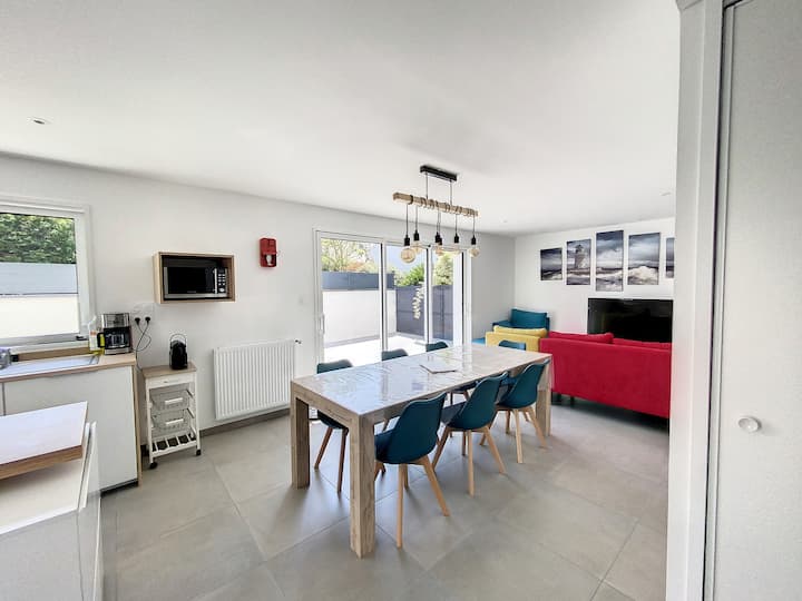 *L'œillet Blanc* - Maison Familiale - Quiberon