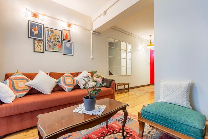 Refuge Bohème De 5 Chambres à Cihangir - Estambul