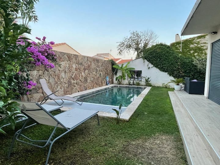 Maison Au Calme Avec Piscine - Mauguio