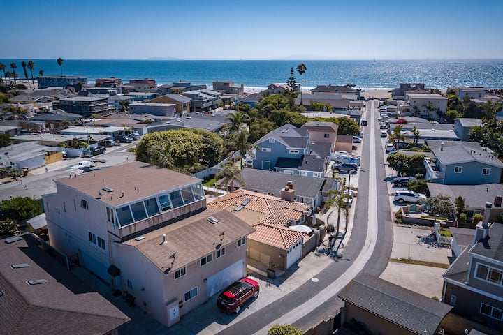 Recién Remodelado Pierpont Beach Propiedad W / Vistas Al Mar Y 2 Minutos A Pie De La Playa - Ventura, CA