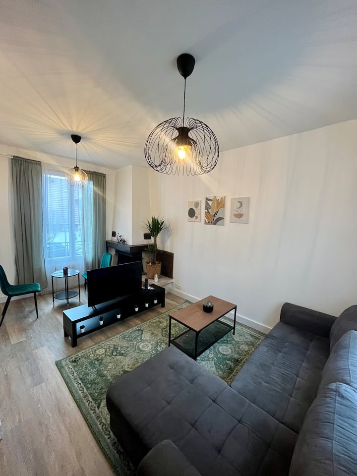 Super Appartement Chaleureux à 30min De Paris - Bobigny