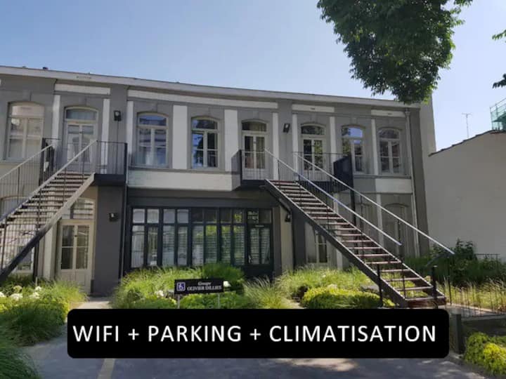Lille Ctre/parking Gratuit/très Calme/ Clim / A12 - Lille