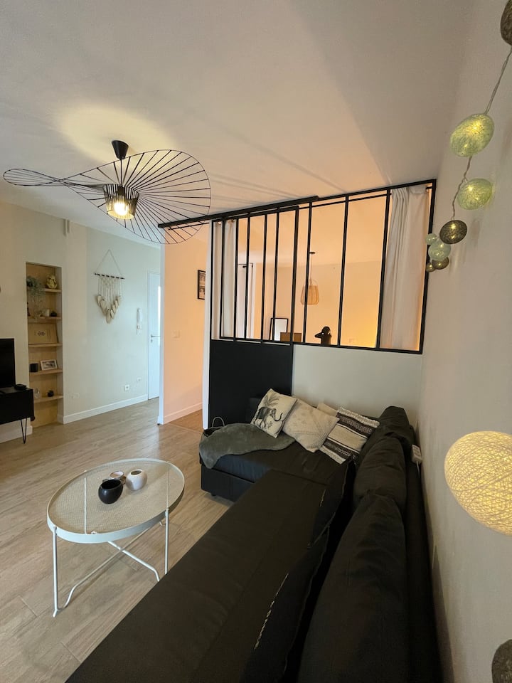 Palmae | Petit Loft Avec Terrasse Jardin Et Spa - Mauguio