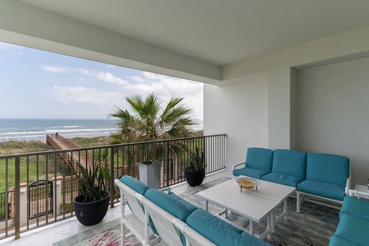 Walk Off Patio To The Beach - 사우스 파드레 아일랜드