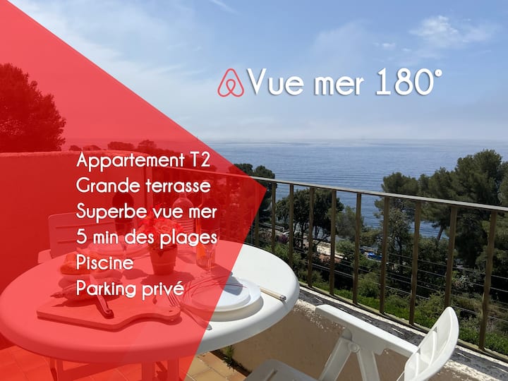 Saint Raphaël Vue Mer 180° - Fréjus