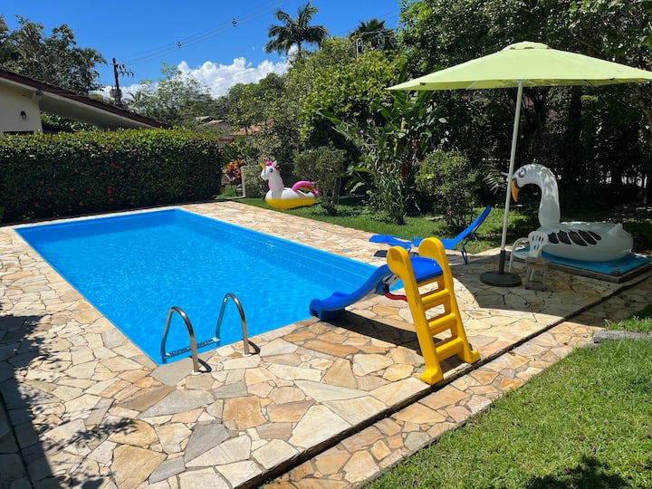 Linda Casa De Praia No Condomínio Park Imperial - Caraguatatuba