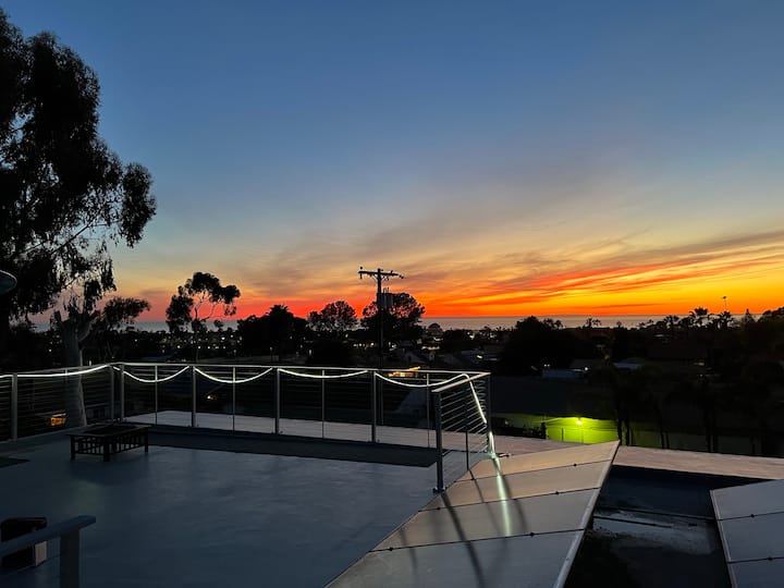 3 Bdrm & Office, Rooftop Deck, Newly Remodel Home - Del Mar, CA
