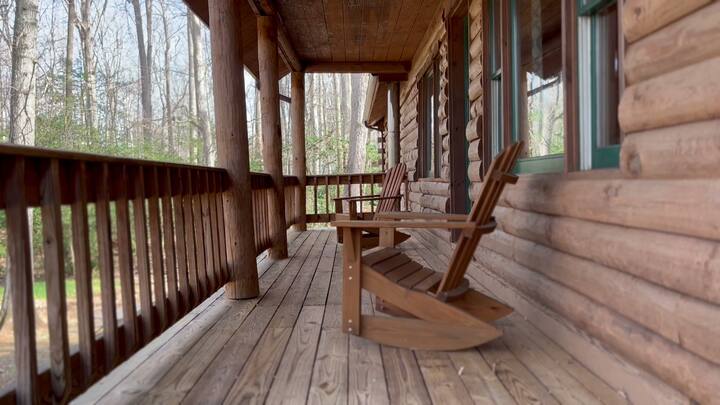 Private Log Cabin, Lake Access With Boat Slip - Lake Anna, VA