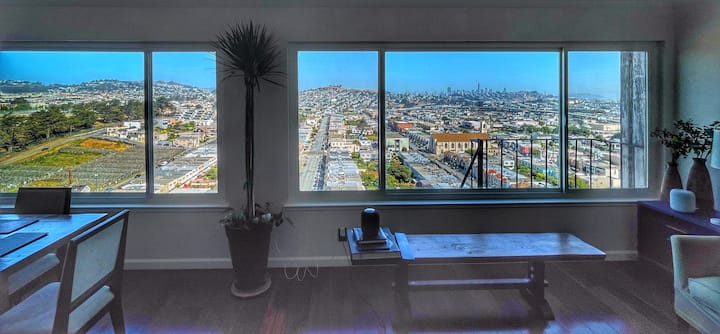 Casa Ono: 4bd/3ba Amazingview/luxury/free Pkg/cozy - San Francisco, CA