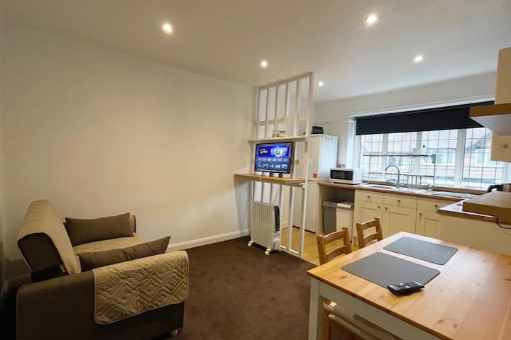 Family One Bedroom Flat With Private Kitchen - Surbiton