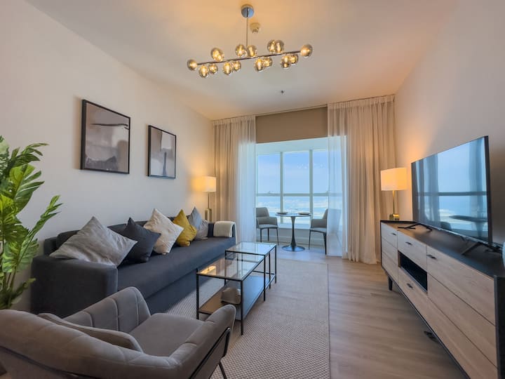 Beautiful 1br Apartment With Full Seaview - Dubaï