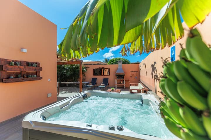 [Corralejo] Villa - Jacuzzi Riscaldata E Barbecue - Fuerteventura