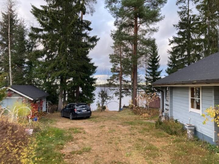 Lakeside Log Cabin In Finland - Luhanka