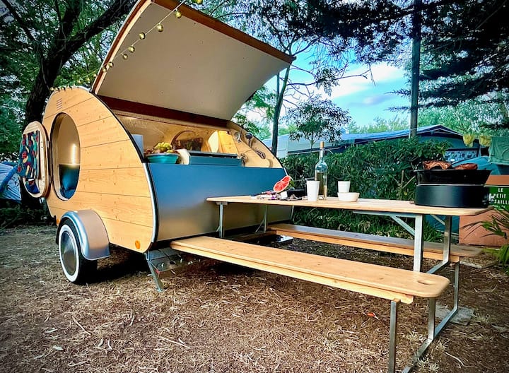 Location Teardrop En Normandie - Luc-sur-Mer
