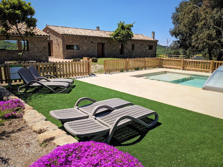 Casa Rural Amb Piscina Privada - 1 H De Bcn - Calaf