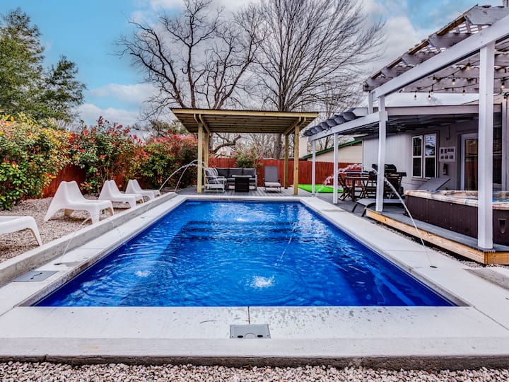 Heated Pool/spa/bbq/foosball/arcade/domain - Austin, TX