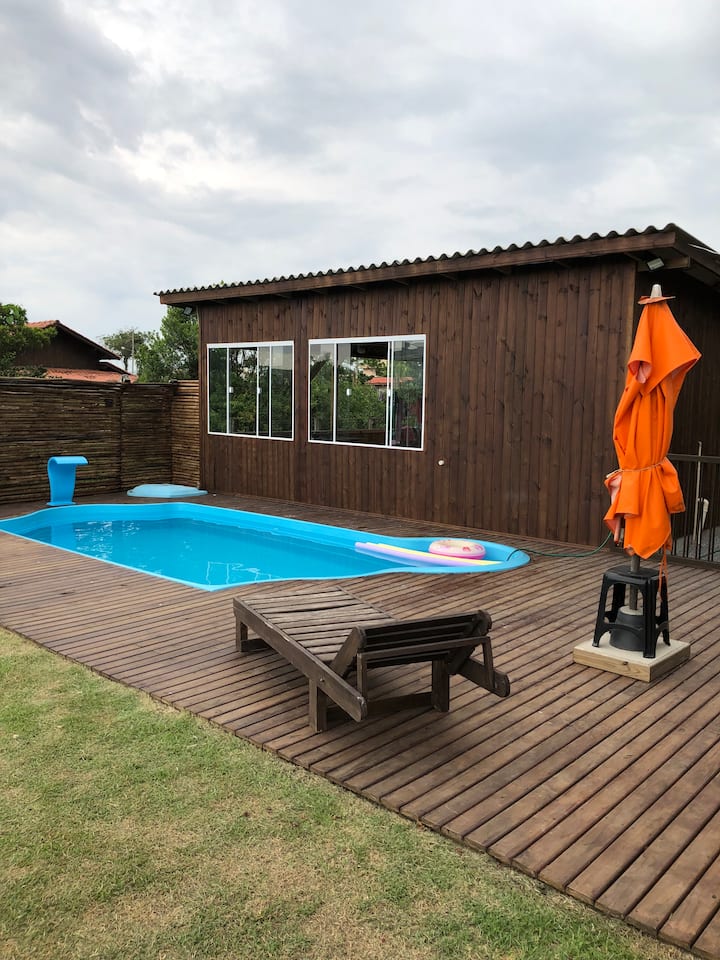 Casa C/ Piscina Em Ibiraquera - Imbituba