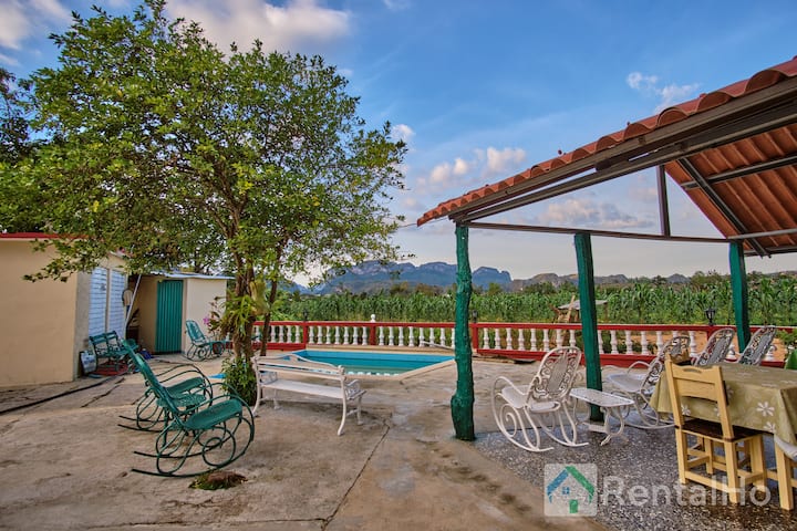 Paradise With Pool & Beautiful Views In Viñales - Vinales