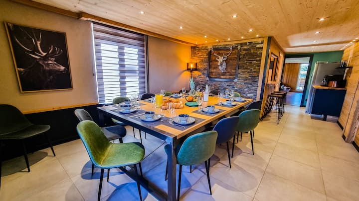 Gîte Le Cerf Fraîchement Rénové Avec Spa - Gérardmer