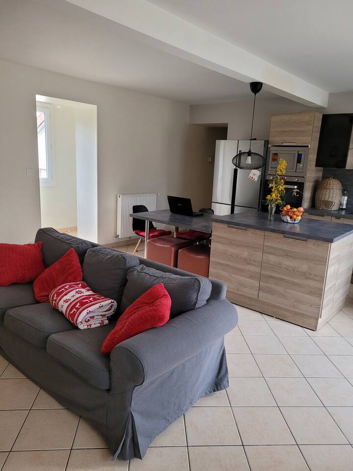 Maison Privative Spacieuse Et Confortable - Montceau-les-Mines