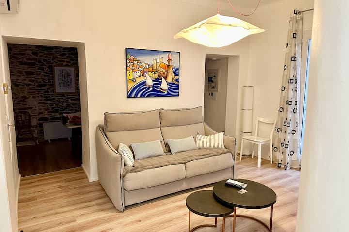 Nouveau ! Appartement-clim-proche Plage-garage. - Colliure