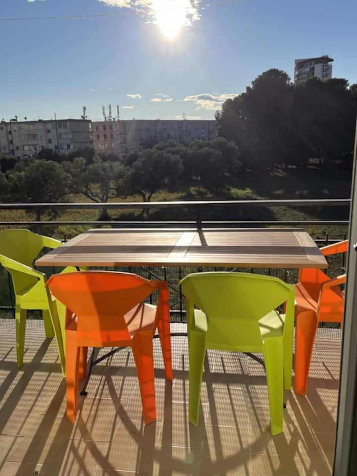 Superbe Appartement 400m Plage - Cambrils