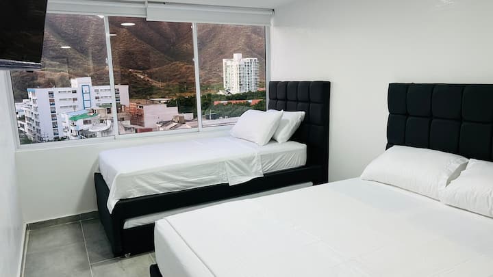 Ph2 Lindo Estudio En El Rodadero, A Pasos Del Mar - Santa Marta