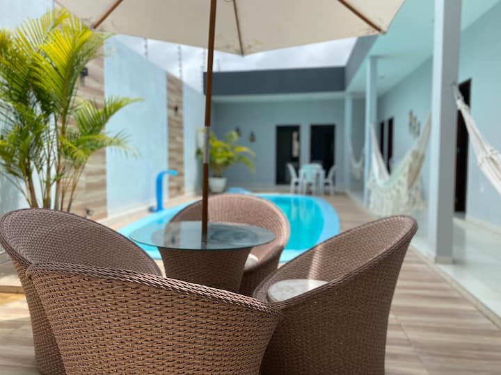 Casa Tamanho Família, Espaçosa - Praia dos Carneiros