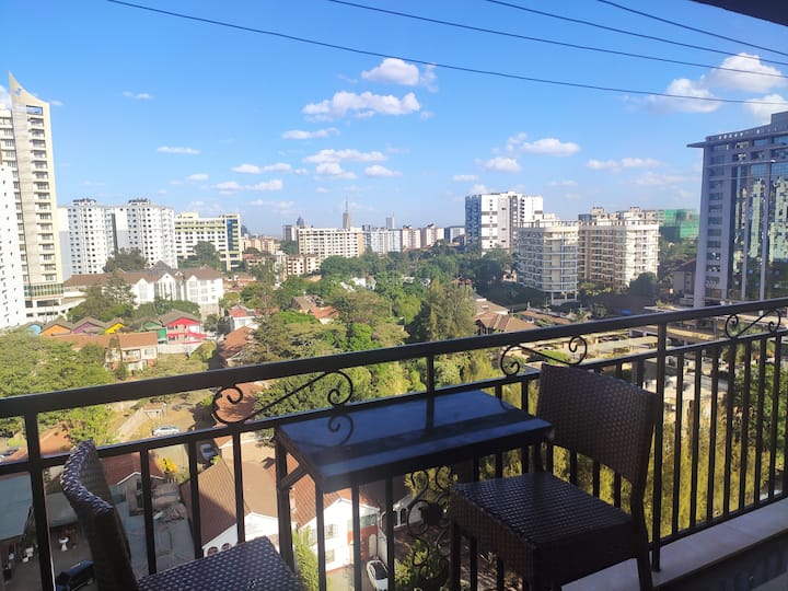 1br Apt Near Yaya With A View - Nairobi