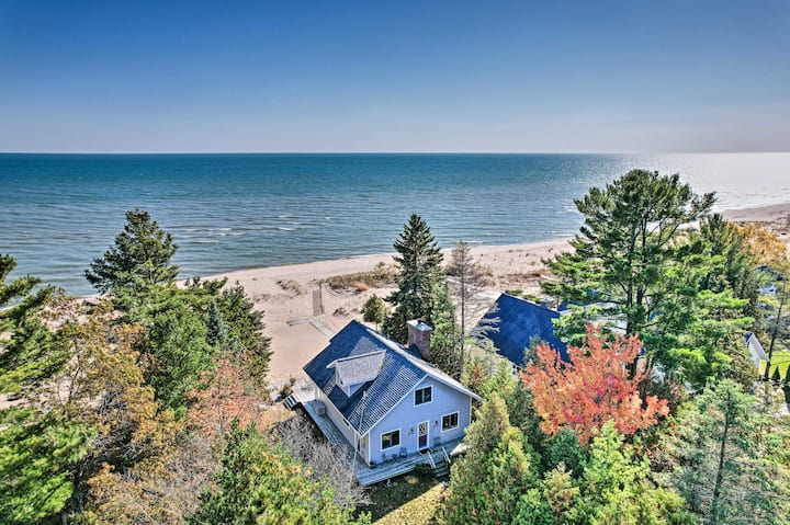 Private Sandy Beach W/ Game Room - Oscoda, MI