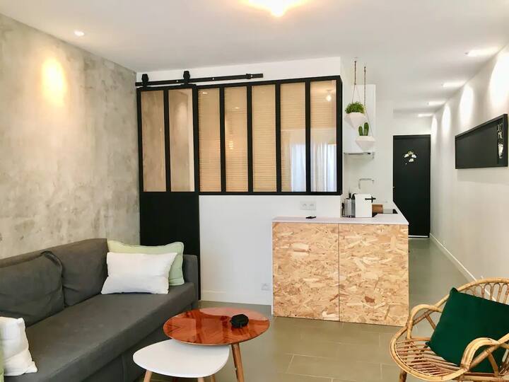 T2, Terrasse, Piscine, Wifi, Plage à 5min à Pied - Six-Fours-les-Plages