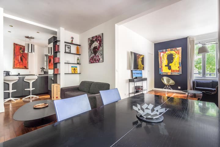 Appart Confortable, Calme & Lumineux Pour 2/6 Pers - Neuilly-sur-Seine