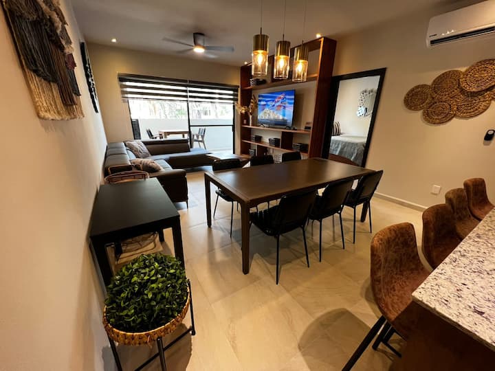 Selvanova Coto11 Playa Del Carmen 3br/2bath,a/c,9p - 普拉亞德爾卡曼