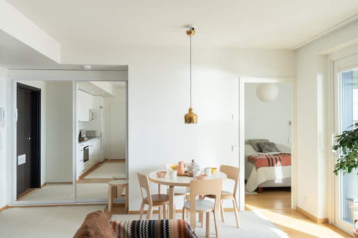 2br, Seaview, 2min To Tallin Ferry 10min To Center - Helsinki