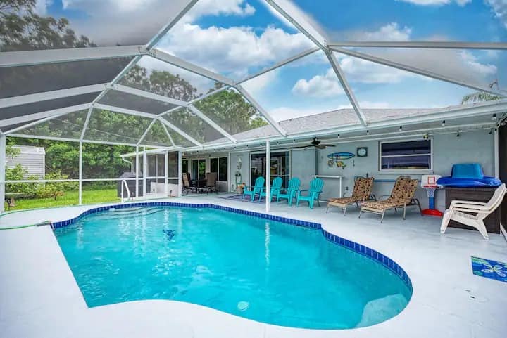 Private Oasis With Heated Pool ~Close To Beaches~ - Englewood