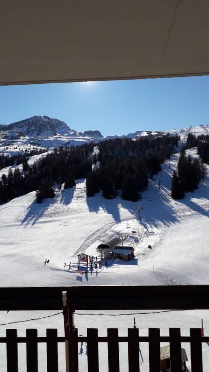 Studio, Vue Panoramique, Au Pied Des Pistes - Super Dévoluy