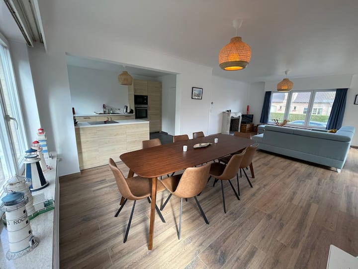 Renovated Villa 500m From The Beach - Koksijde