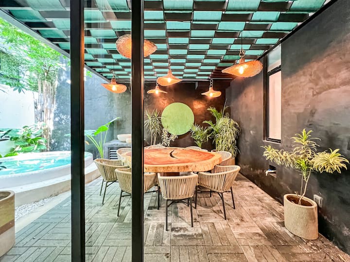 Beautiful Home With Private Pool For 8 People - Tulum