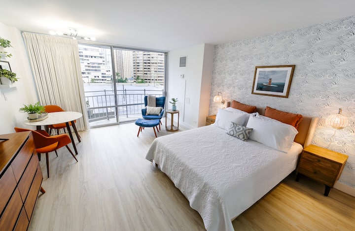 0989 –Ilikai Marina City & Mountain View Studio - Castles Beach, Kailua