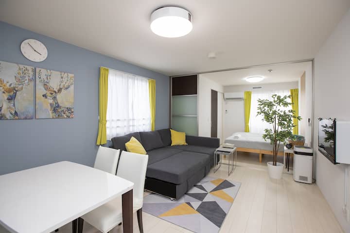 35 Minutes To Kyoto 2br, Theater+kit For 5p. - 요로조